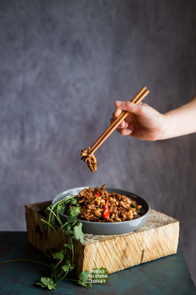 Stir-fried Chai Poh with Pork Belly