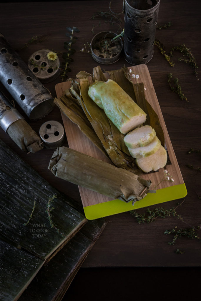 Traditional Lontong Recipe (wrapped in banana leaves)