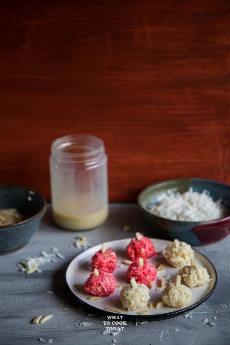3-ingredient No-cook Almond Coconut Candy