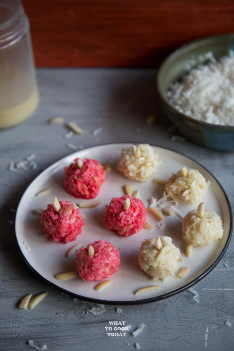 3-ingredient No-cook Almond Coconut Candy