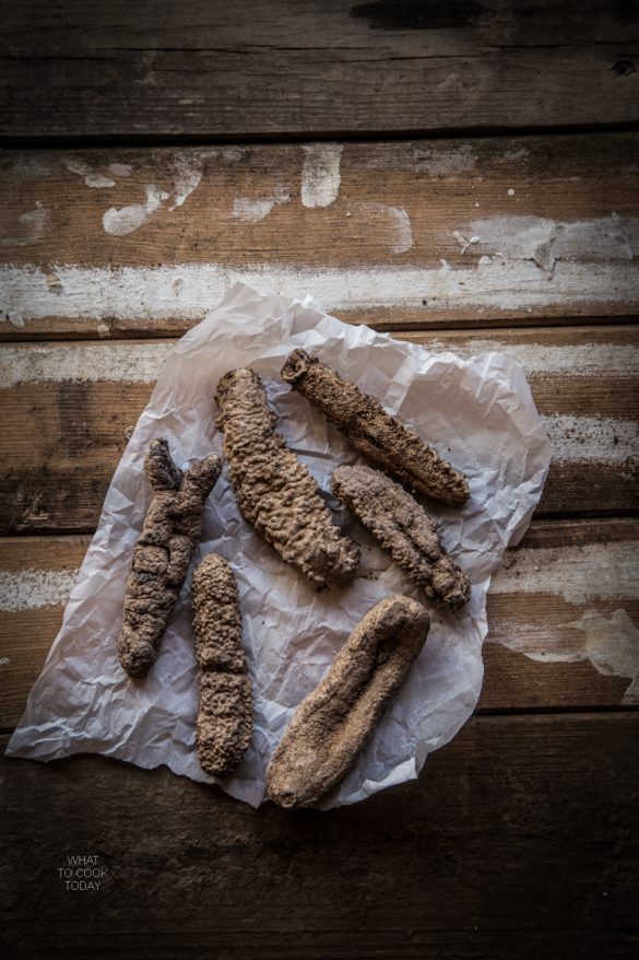 How to rehydrate and clean sea cucumber