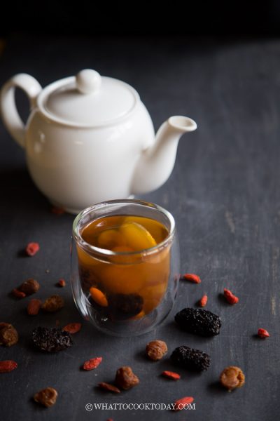 Dang Shen Tea (with Black Dates, Ginger, Longan, Goji Berry) for ...