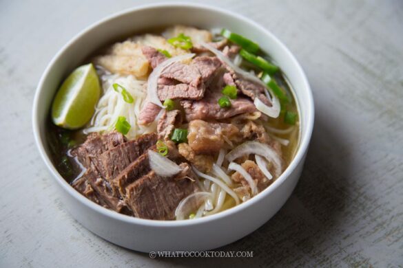 Easy Instant Pot Beef Pho (Pho Bo/Pho Dac Biet)