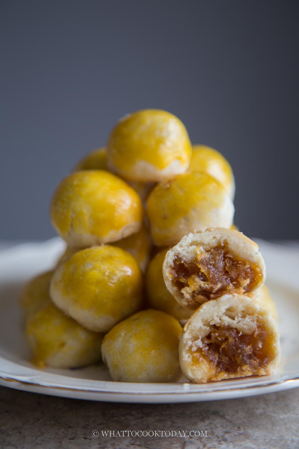 Chinese New Year Pineapple Tart (Kue Nastar)