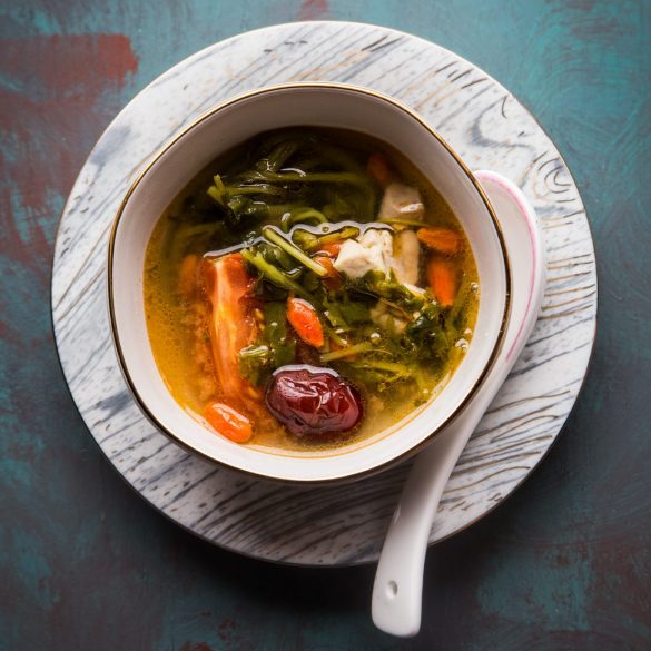 Chinese Four Herbs Soup (Sibut)