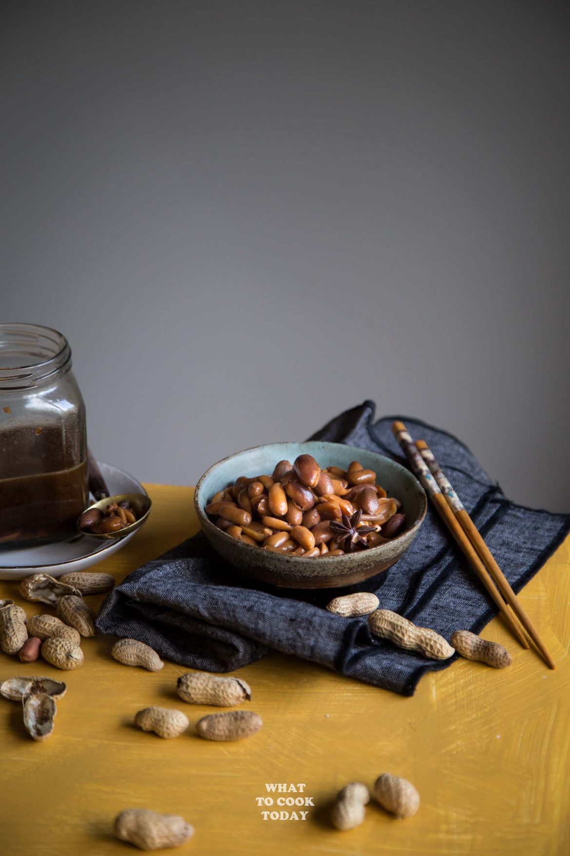 Easy Pressure Cooker Chinese Braised Peanuts - What To Cook Today
