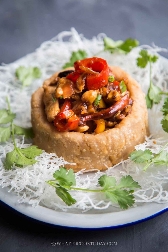 Prosperity Yam Ring Basket for Chinese New Year