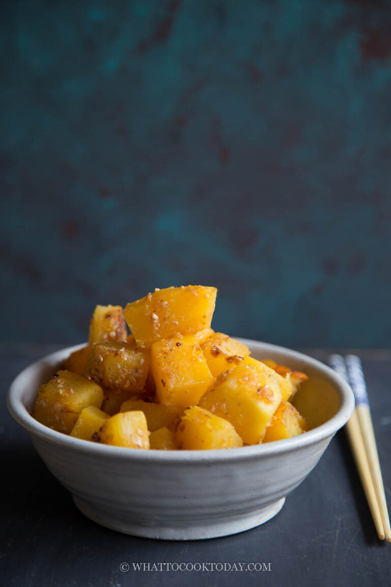 Easy Stir-fried Pumpkin with Dried Shrimp