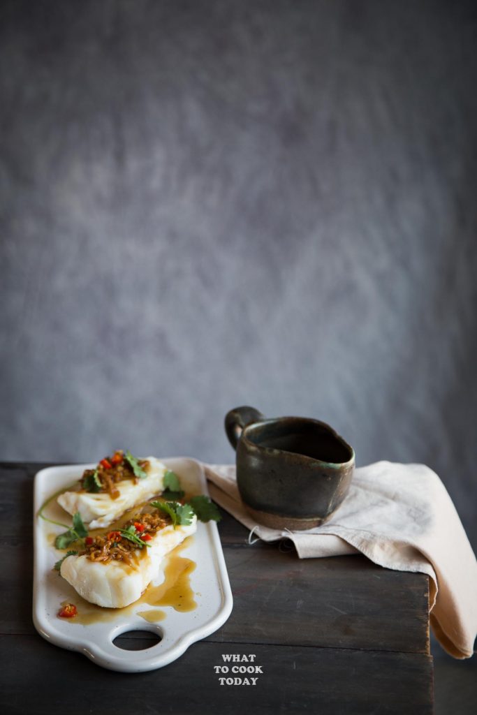 Steamed Fish with Chopped Chili and Preserved Radish/ Chai Poh
