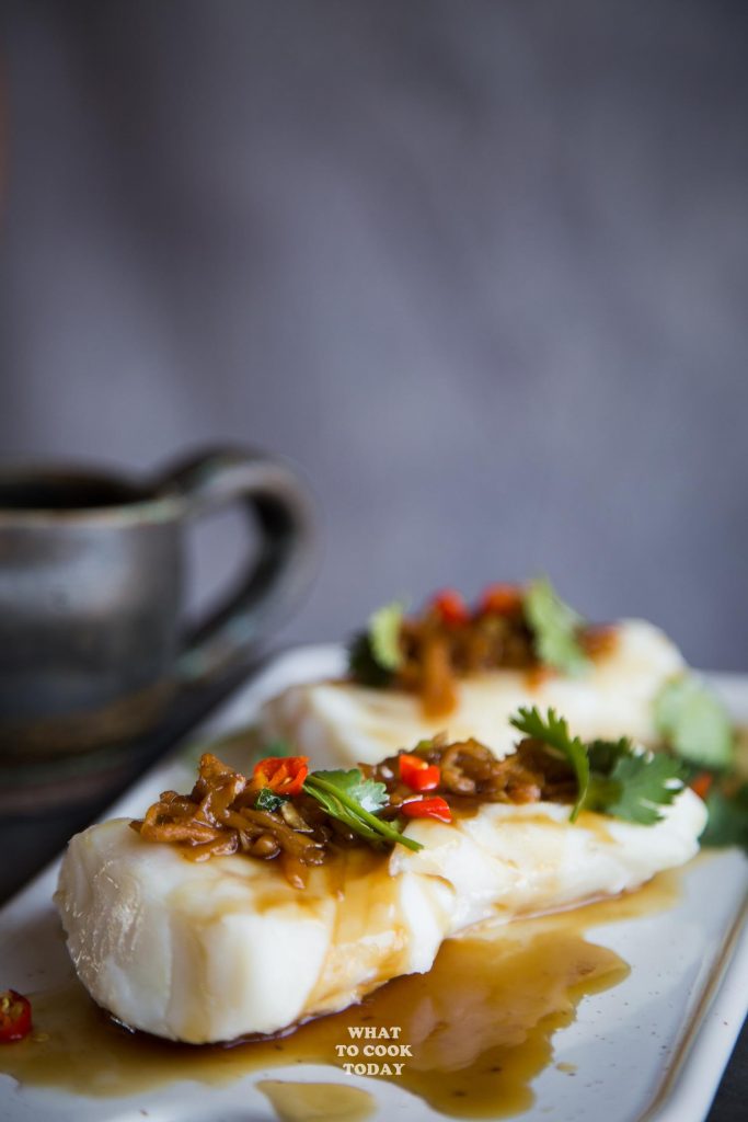 Steamed Fish with Chopped Chili and Preserved Radish/ Chai Poh