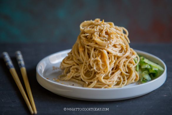 Easy Taiwanese Cold Noodles with Peanut Sauce (Liang Mian / 涼麵)