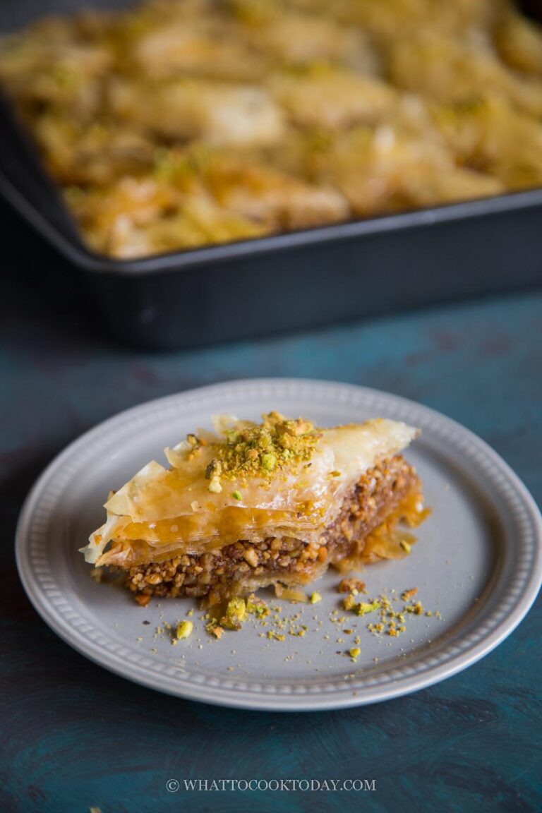 Easy and Quick Baklava (Without Butter/Ghee)