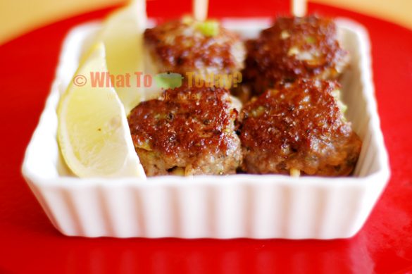 JAPANESE TSUKUNE WITH TERIYAKI SAUCE