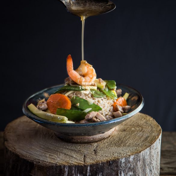 Thai Rice Soup (Khao Tom)