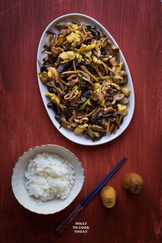 One-Pan Moo Shoo Pork (Mu Xu Pork)