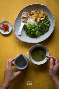 Pounded Tea Rice/Thunder Tea Rice (Hakka Lei Cha Rice)
