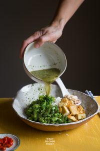 Pounded Tea Rice/Thunder Tea Rice (Hakka Lei Cha Rice)