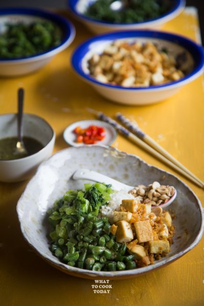 Pounded Tea Rice/Thunder Tea Rice (Hakka Lei Cha Rice)