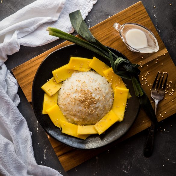 Bubur Sum sum / Indonesian Sweet Coconut Rice Porridge