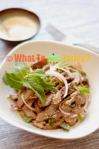 GRILLED BEEF SALAD/ NAAM TOK NUEA