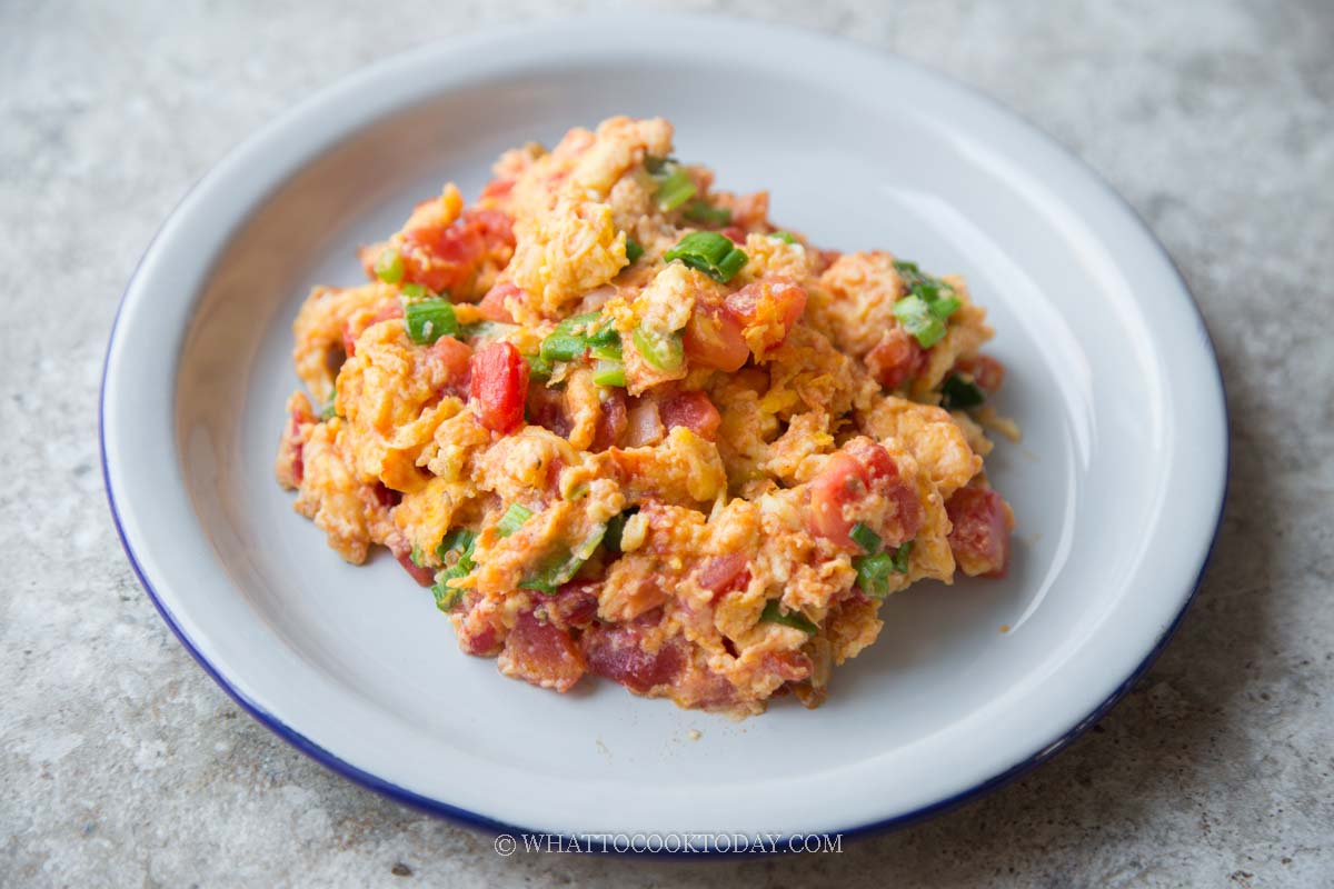 Tomato Egg Stir-Fry (Fanqie Chao Dan)