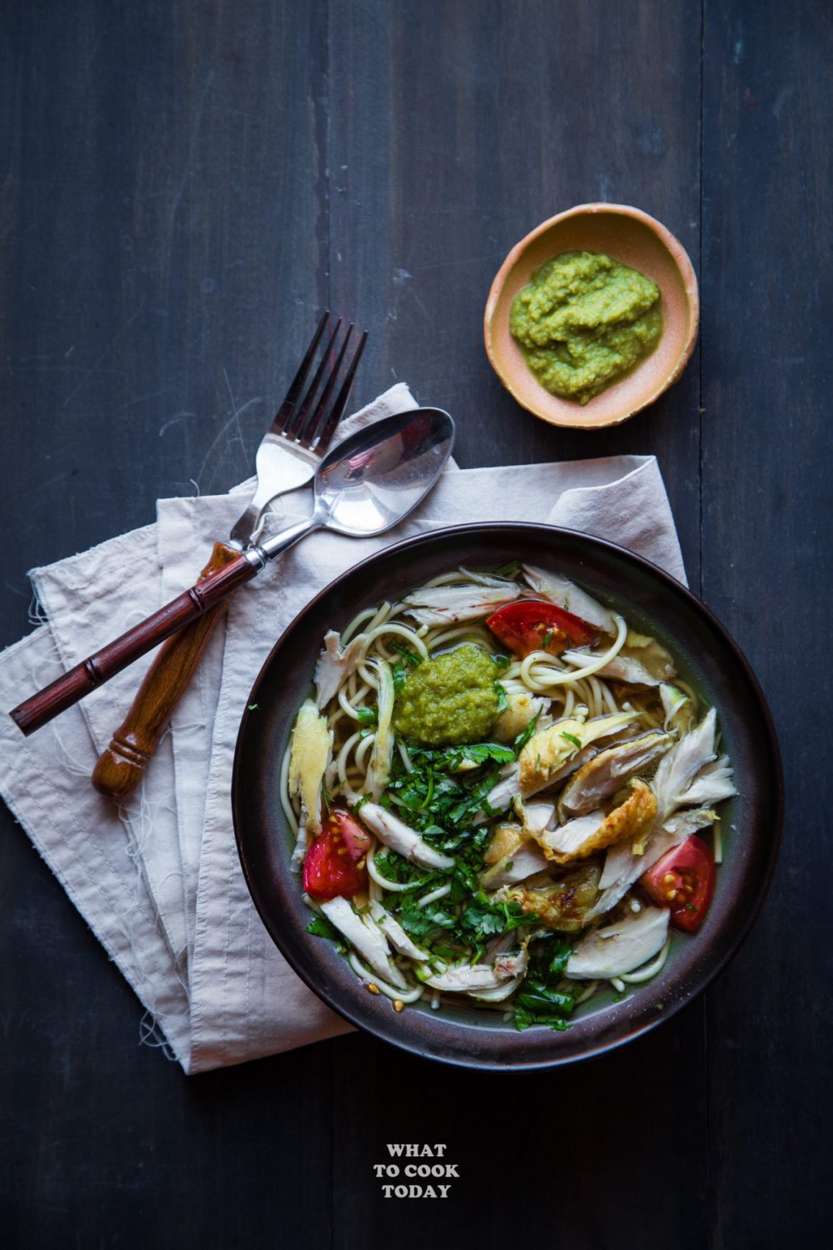 Mie Sop Ayam Medan / Indonesian Chicken Noodle Soup