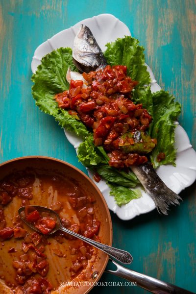 Mom's Quick and Easy Sambal Ikan (Indonesian Fish Sambal)
