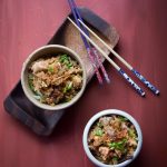 Easy Yam / Taro Rice (Rice Cooker or Pressure Cooker)