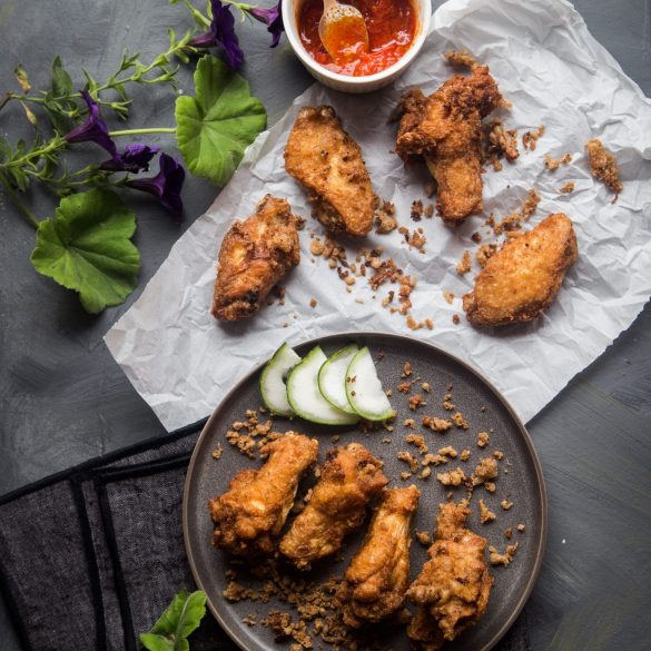 Chwee Kueh (Water Cake with Chai Poh / Preserved Turnip)