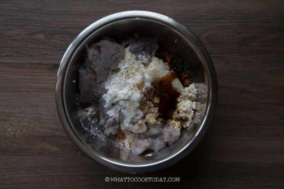 How To Make Pipa Tofu (Chinese Tofu Balls)