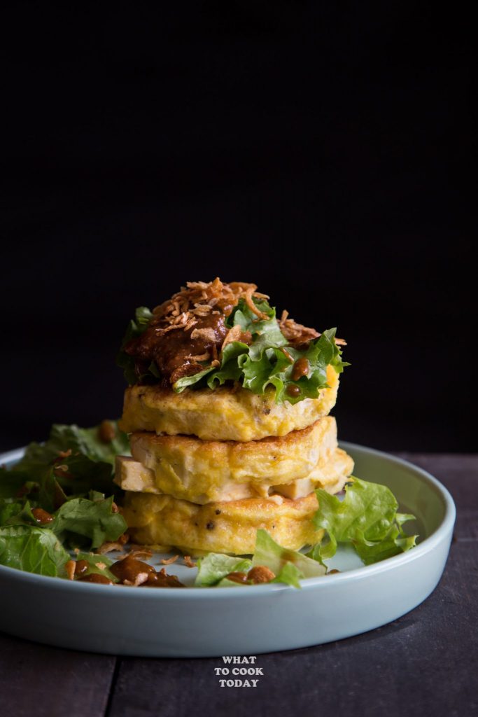 Tahu Telur (Indonesian Tofu Omelettes)