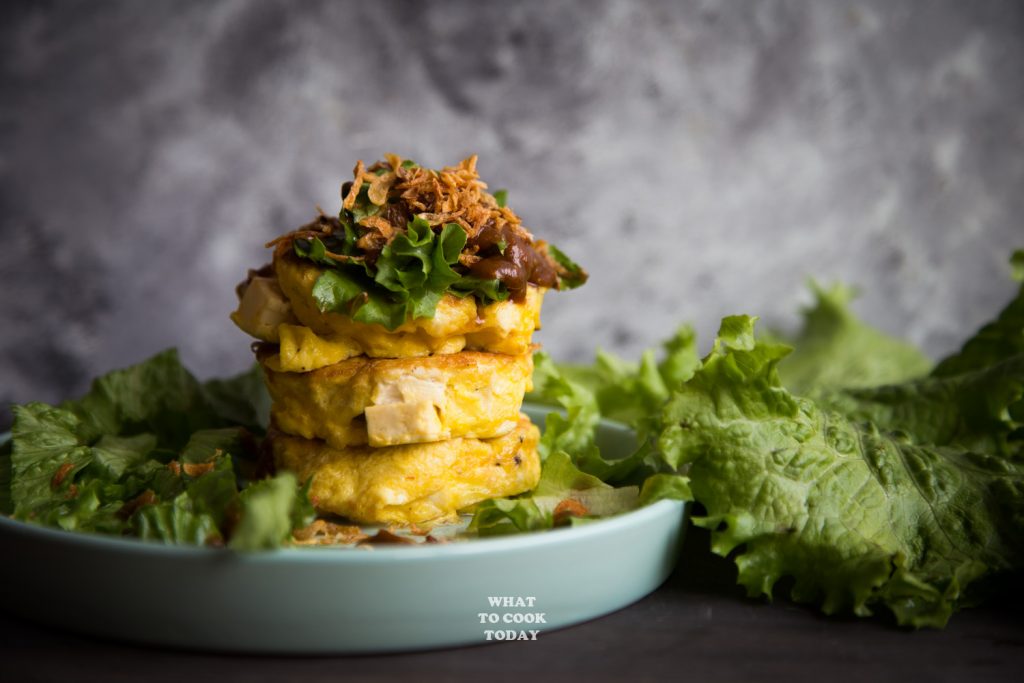 Tahu Telur / Tauhu Telur (Indonesian Tofu and Eggs Salad)