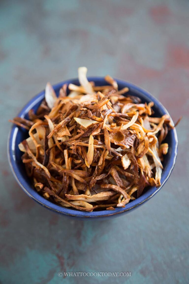 How To Make Asian Crispy Fried Shallots (Bawang Goreng) and Shallot ...