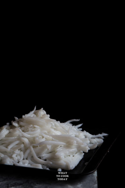 Hakka Minced Meat Lau Shu Fun / Loh Shi Fun