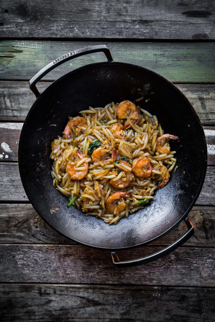 Stir-fried Mee Tai Mak / Bee Tai Mak / Loh Shi Fun (Rice Pin Noodles)