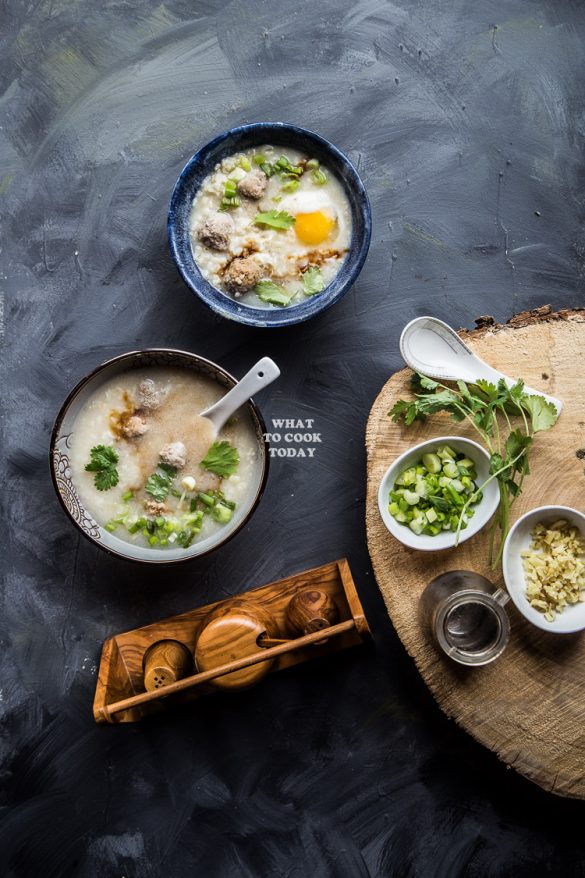Thai Rice Soup (Khao Tom)