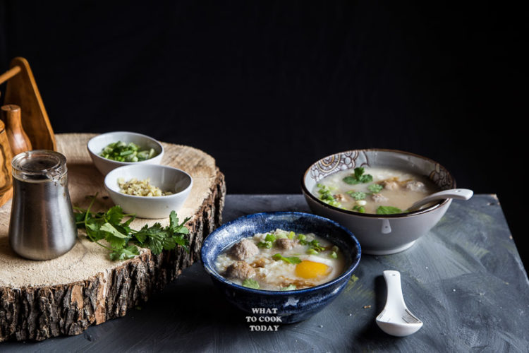 Thai Rice Soup (Khao Tom)