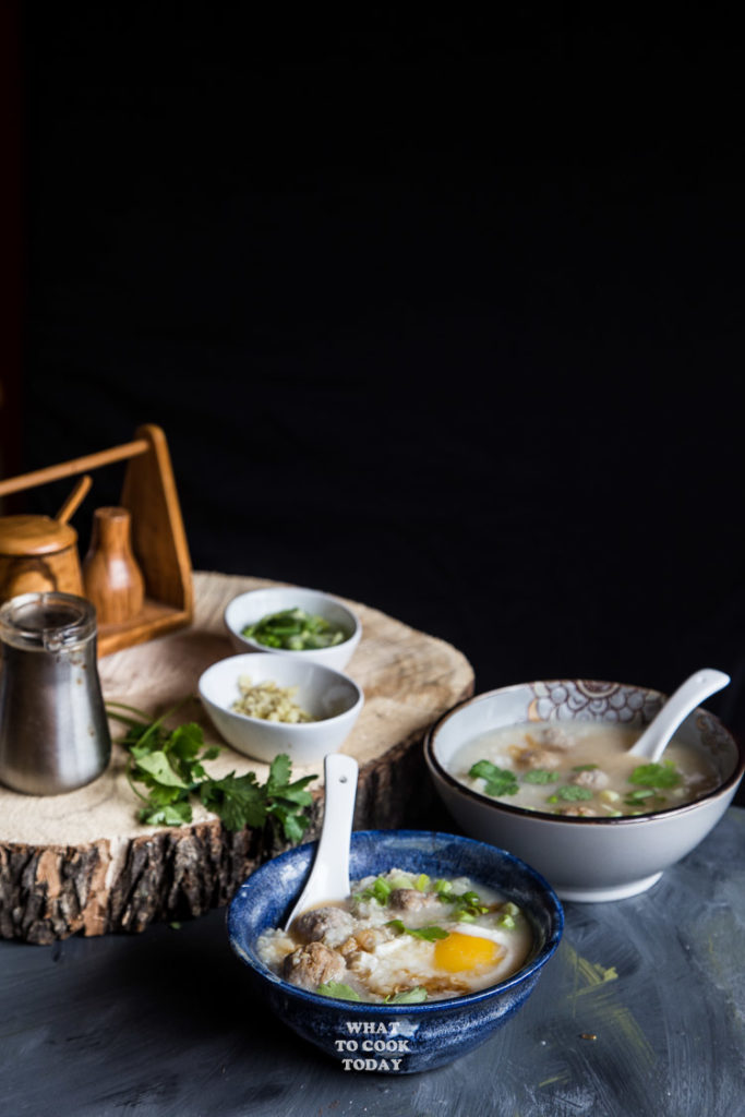 Thai Rice Soup (Khao Tom)