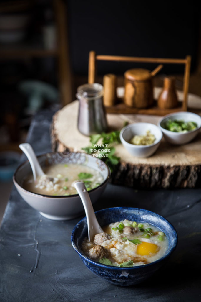 Thai Rice Soup (Khao Tom)