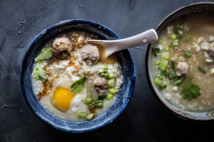 Thai Rice Soup (Khao Tom)