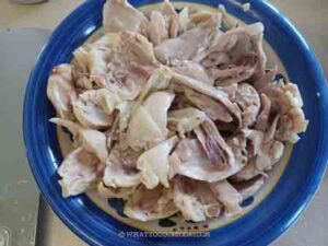 STEAMED CHICKEN WITH GINGER AND SCALLION