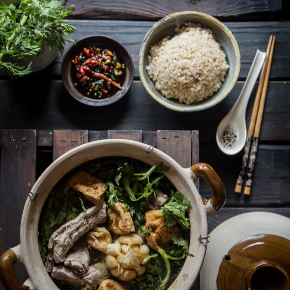 Chinese Four Herbs Soup (Sibut)