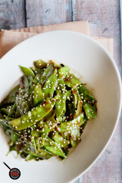 EASY STIR-FRIED SNAP PEAS