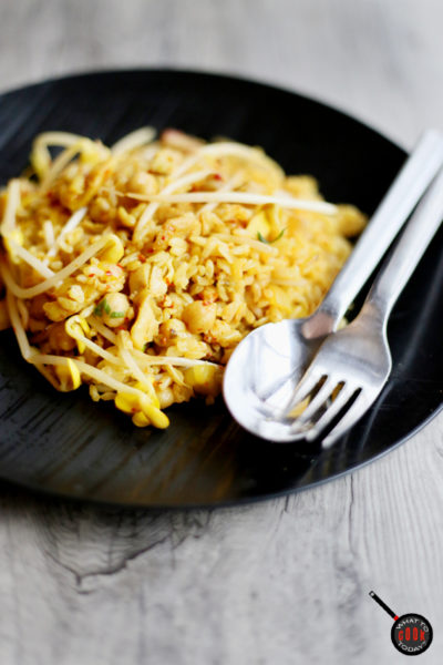 ROASTED CHICKPEAS FRIED RICE