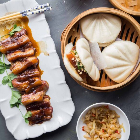 Singapore Prawn and Pork Ribs Noodle (Hae Mee)