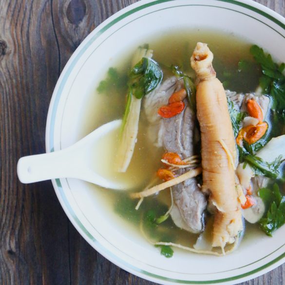 Chinese Four Herbs Soup (Sibut)