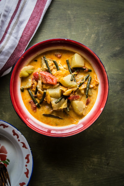 Sayur Lodeh (Vegetables in coconut milk)