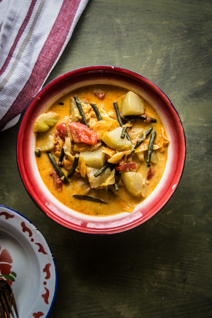 Sayur Lodeh (Vegetables in coconut milk)