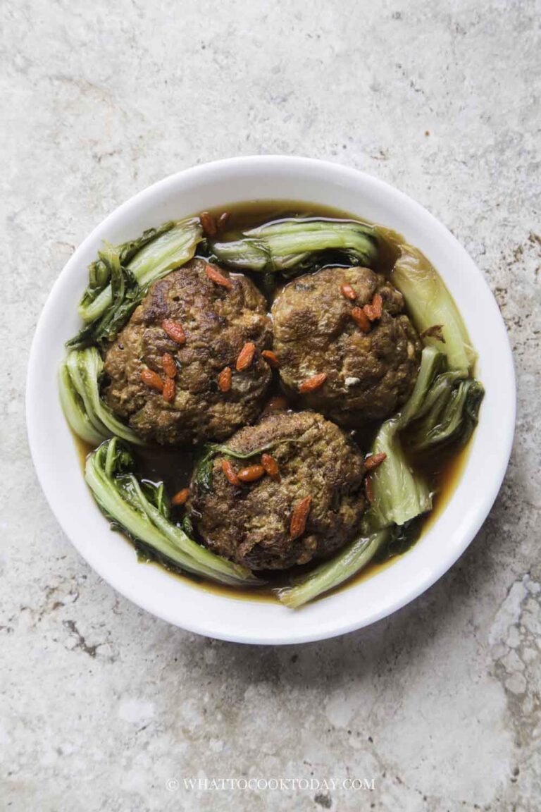 Red-Braised Lion's Head Meatballs