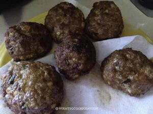 Red-Braised Lion's Head Meatballs